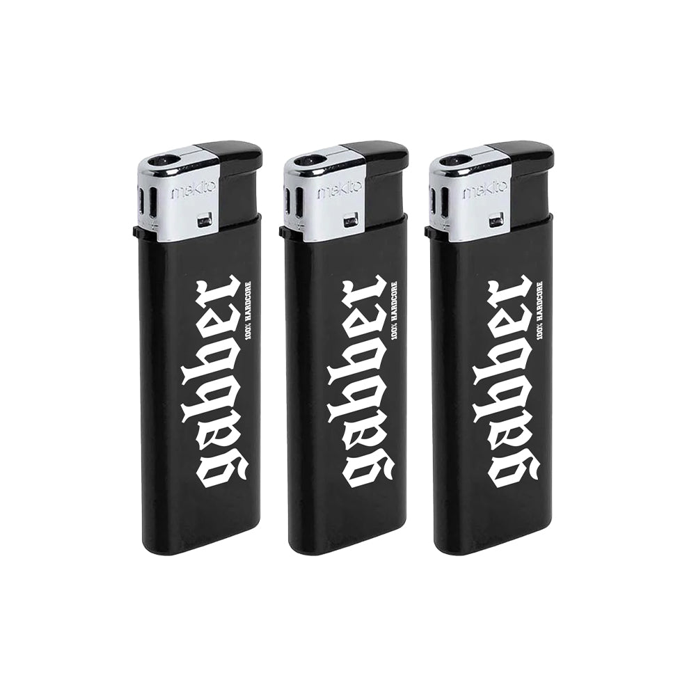 Gabber Lighter - 3 pack – 100% Hardcore