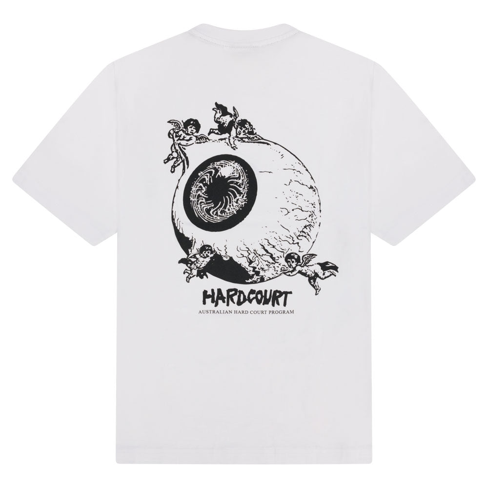 Australian Hard Court T-Shirt Eyeball – 100% Hardcore